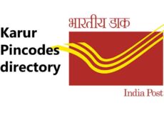 What is Karur Pin code? 639001 - Mykarur.com